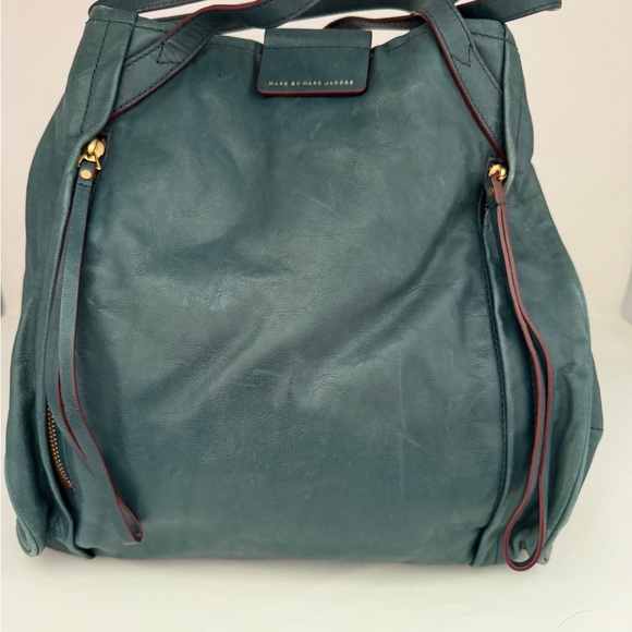 Marc By Marc Jacobs | Bags | Marc By Marc Jacobs Teal Moto Shoulder Bag ...